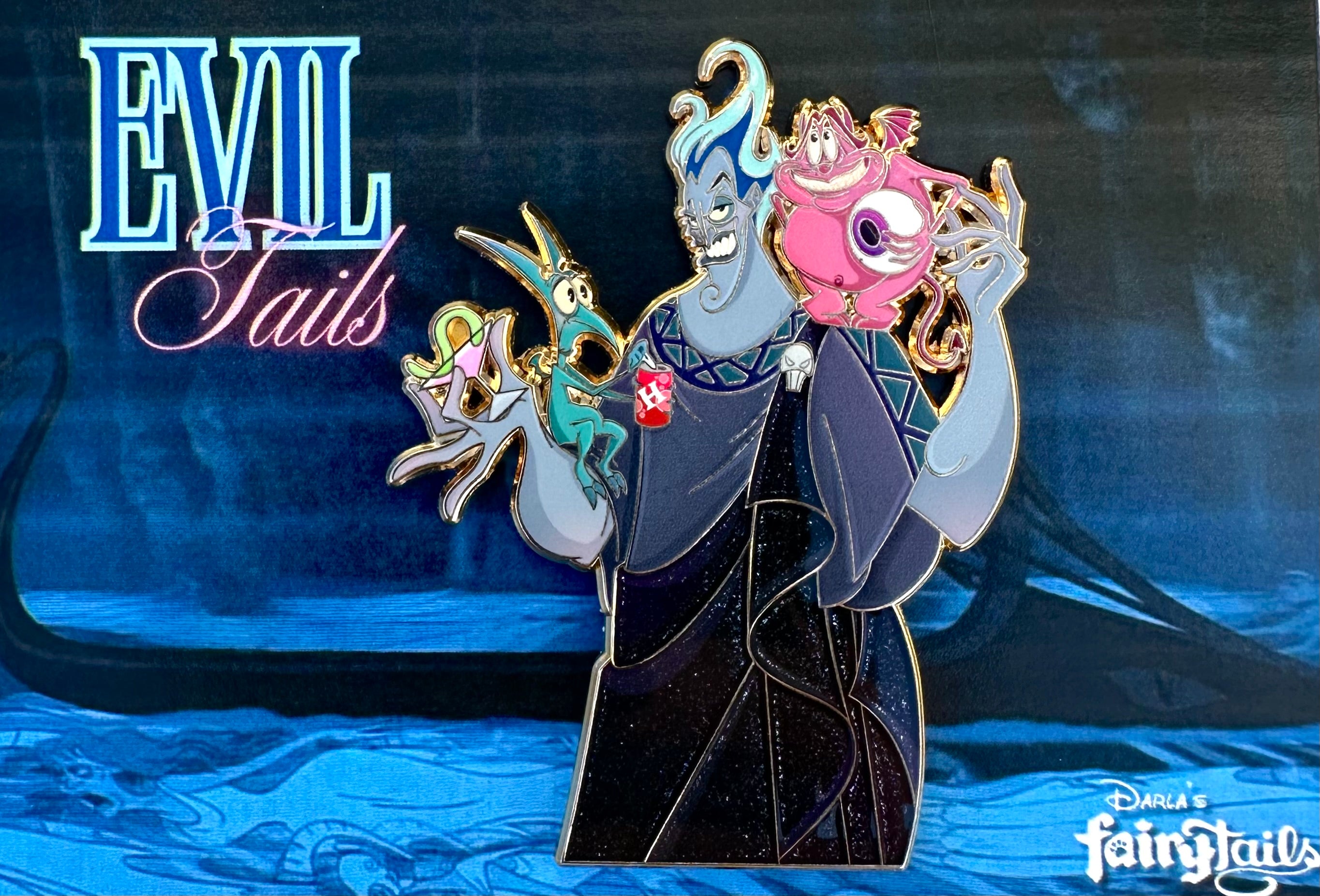 Evil Tails Hades, Pain & Panic Fantasy Pin – Darla's Fairy Tails