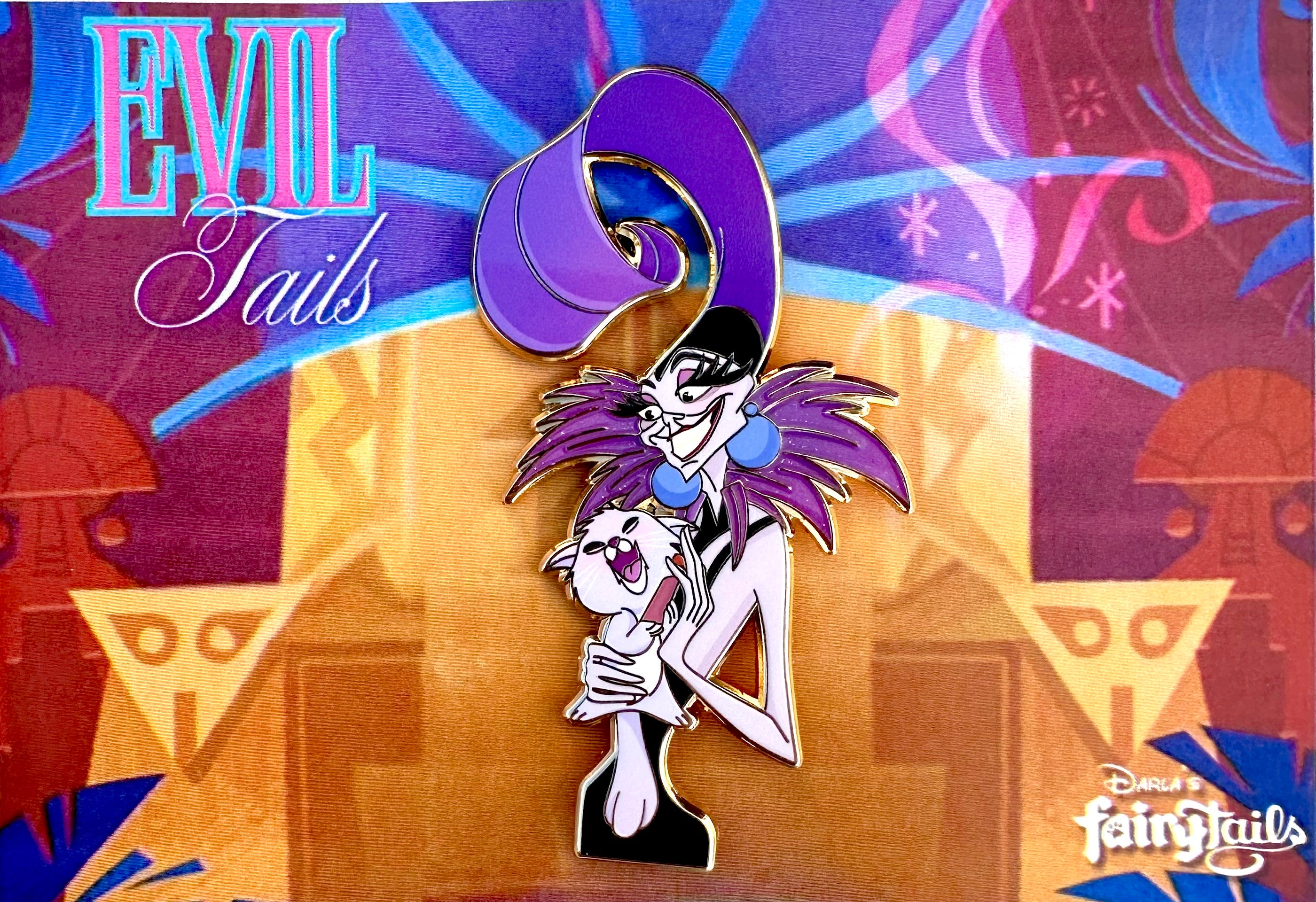 Evil Tails Yzma Fantasy Pin – Darla's Fairy Tails
